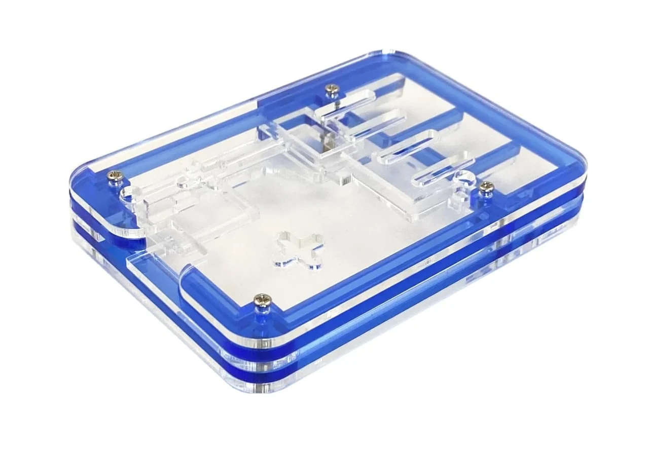 RaspberryPi 5 kućište akrilno/plavo