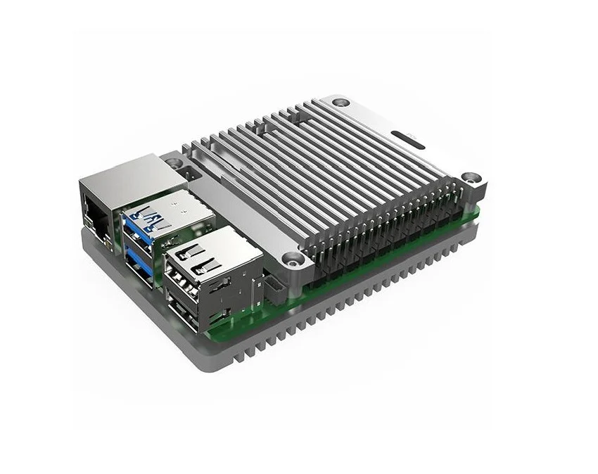 RaspberryPi 5 kućište metalno (open) sivo EDATEC