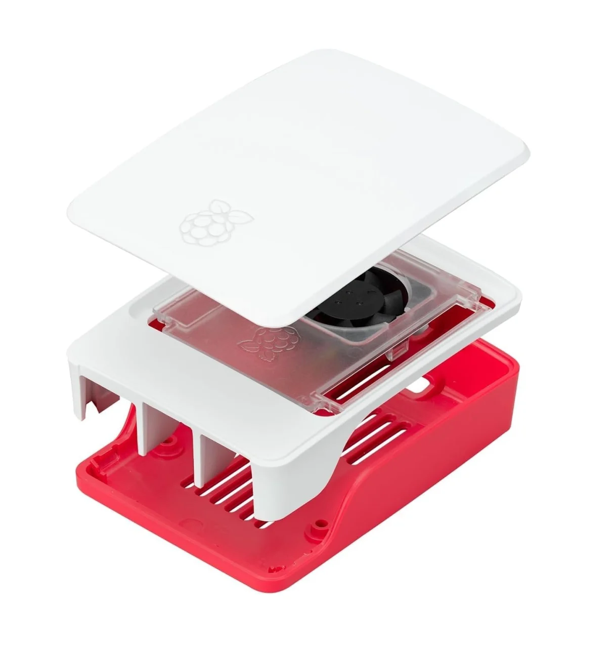 RaspberryPi 5 kućište oficijelno crveno/belo