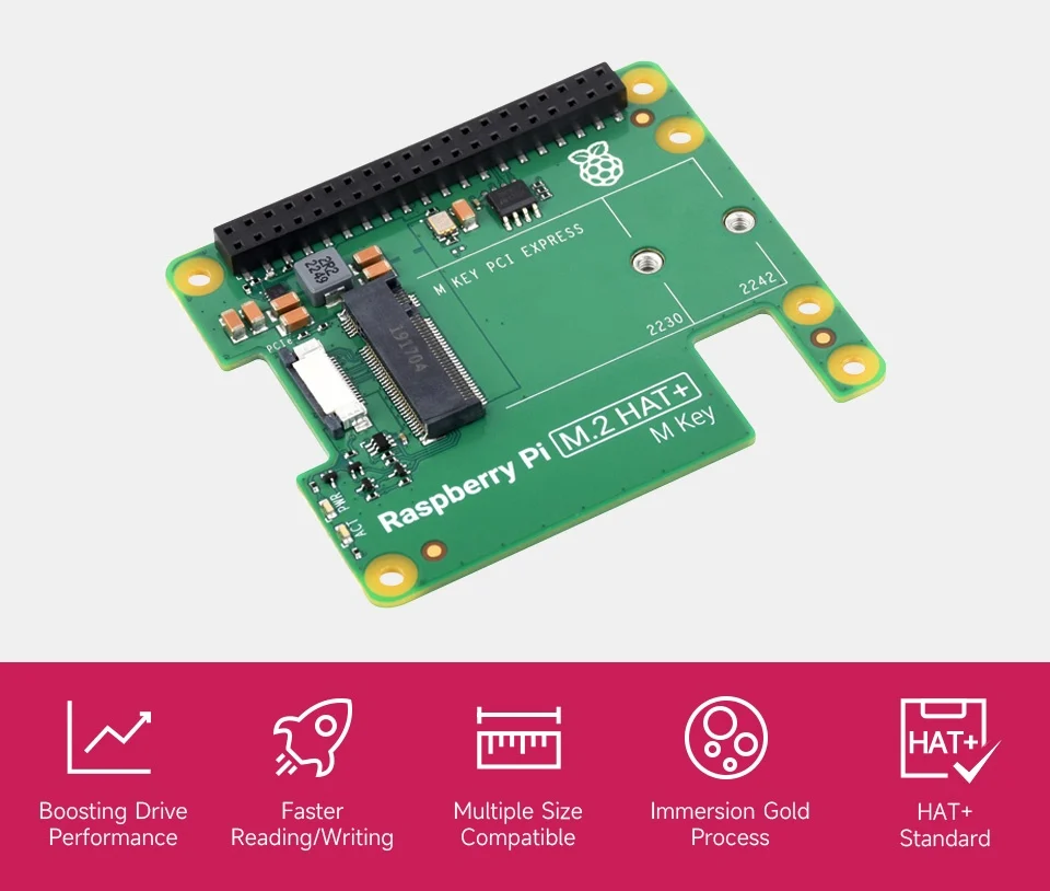 RaspberryPi 5 M.2 HAT