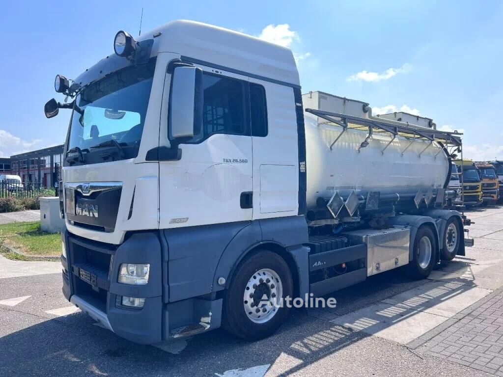 MAN TGX 26.560 6X2 EURO 6 - 11.500L VACUUM CLEANER - 2 COMPARTIMENTE autofekalac