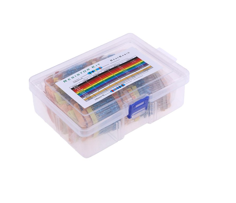 Set metal film otpornika 1/2W 1% 1100/1