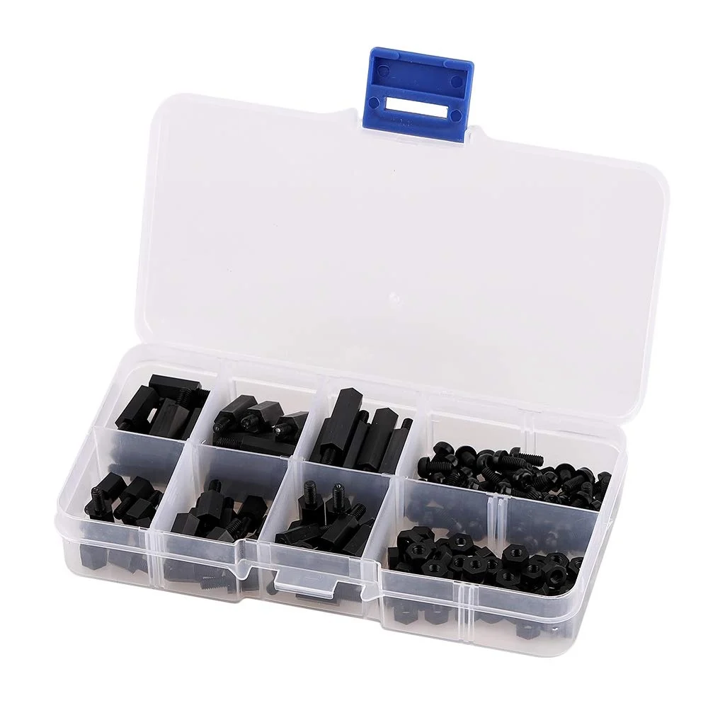 Set plastičnih odstojnika, vijaka i navrtki M3 180/1