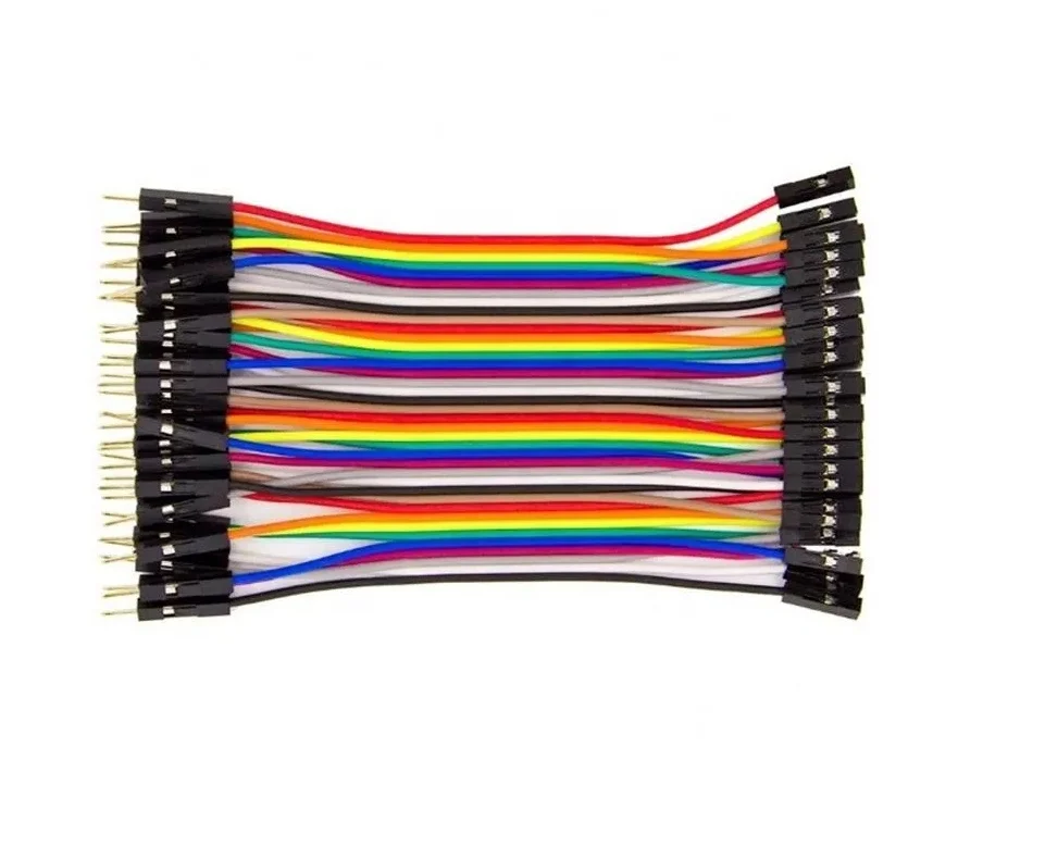 Arduino Jumper Kablovi Muško-Ženski 10cm (40 komada) – Dupont Žice za Protoboard