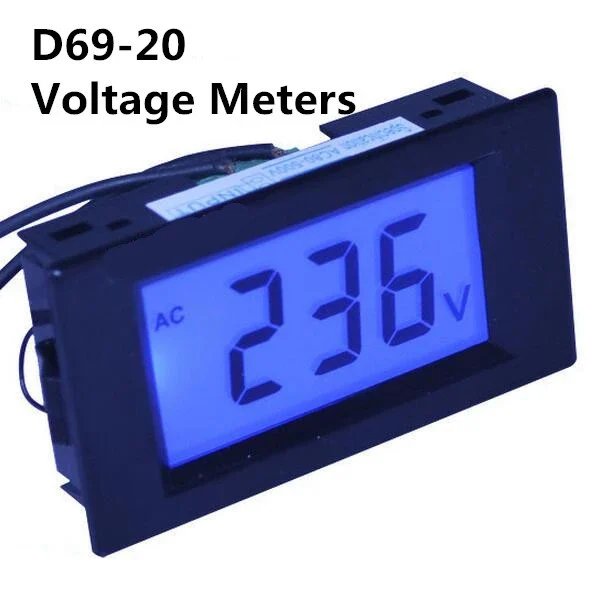 Digitalni LCD voltmetar 0-500VAC