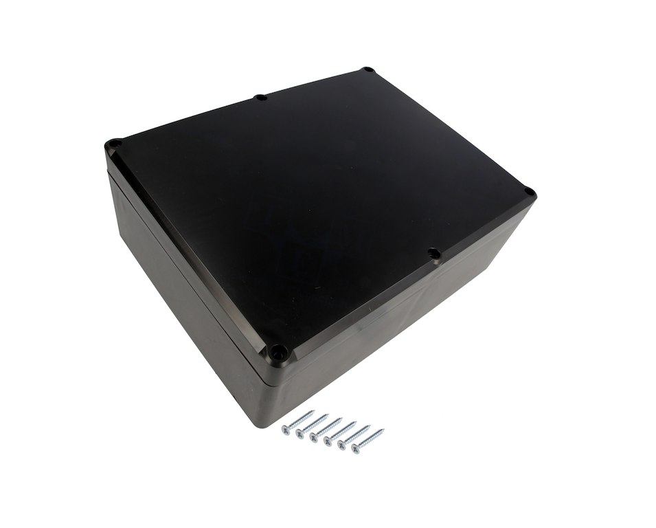 Plastična kutija za elektroniku Kradex Z90 crna (174x224x80mm) - višenamensko ABS kućište