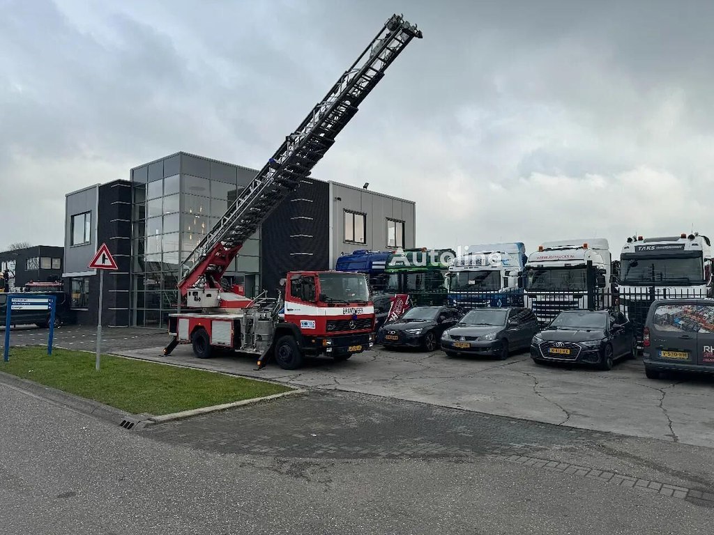 Mercedes-Benz 1120 OF MAGIRUS 24 METER + KORF + SLANGS automehaničke lestve