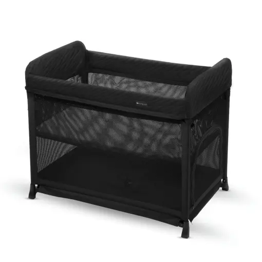 KINDERKRAFT Prenosivi krevetac za bebe Moon Dream, 2 nivoa, Crni