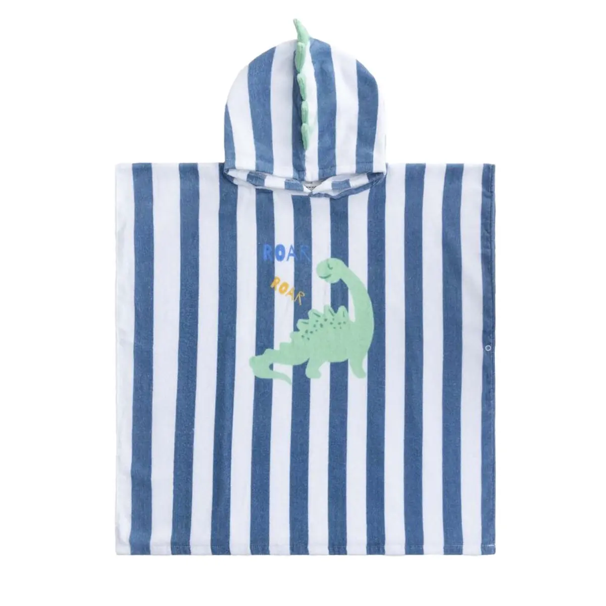 Swim Essentials Pončo za plažu za dečake, Teget-beli