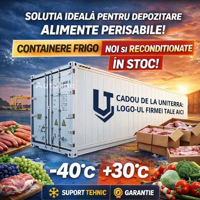 Novi 30 -40 -70 | disponibil imediat | solutie rapida pentru depozita rashladni kontejner 40 stopa