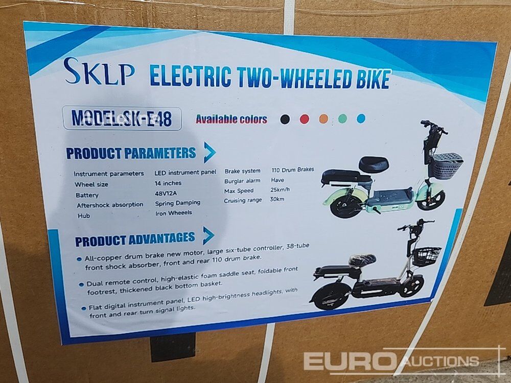 Prodaje se SKLP SK-E48 motocikl na aukciji