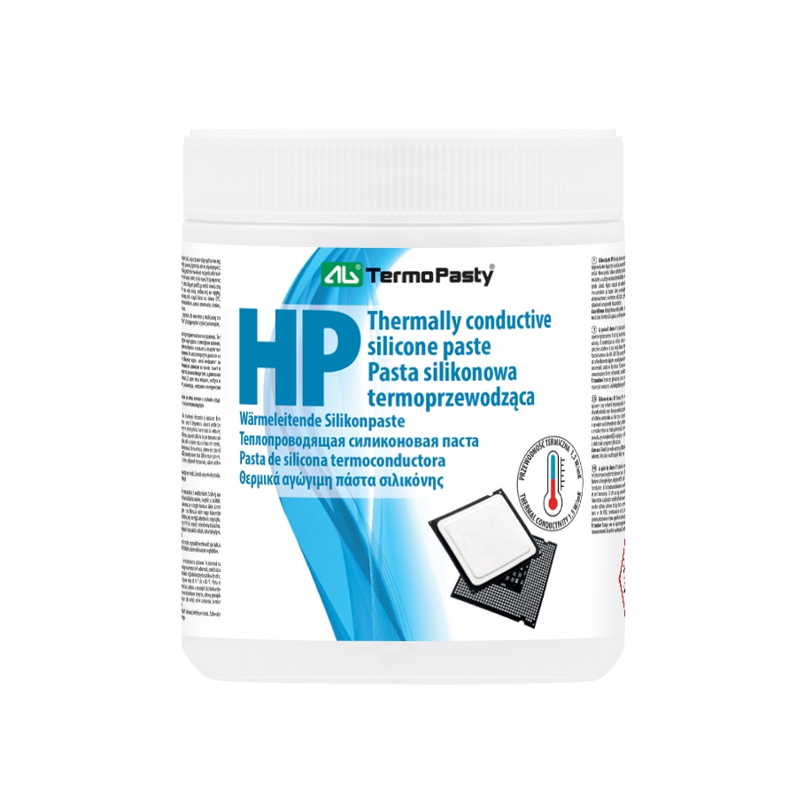 Termalna termoprovodljiva pasta AG TermoPasty HP 1kg (1000g) - za hlađenje procesora i elektronike