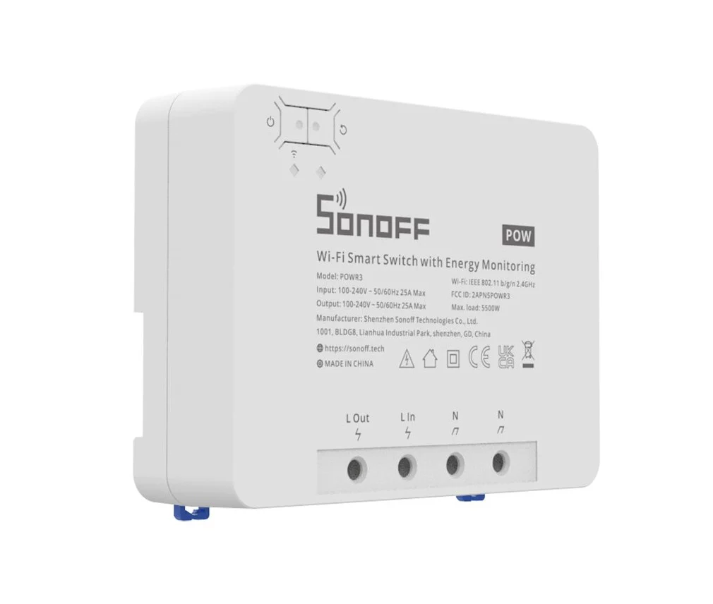 SONOFF POW R3 prekidač 5500W sa merenjem potrošnje
