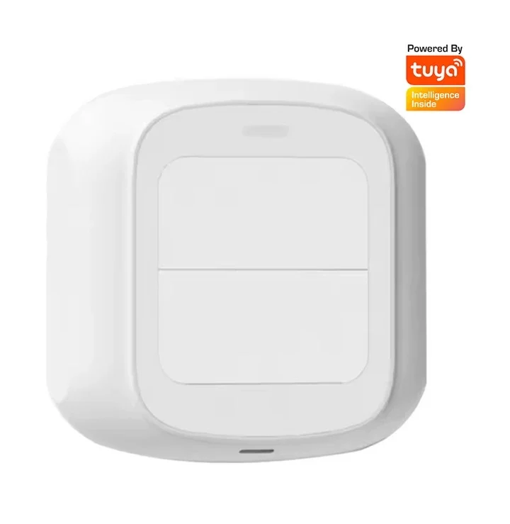 WiFi smart prekidač zidni nadgradni 2 tastera