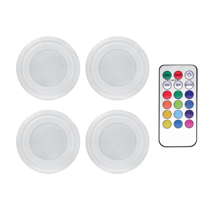 Set RGB LED baterijskih lampi sa daljinskim upravljačem