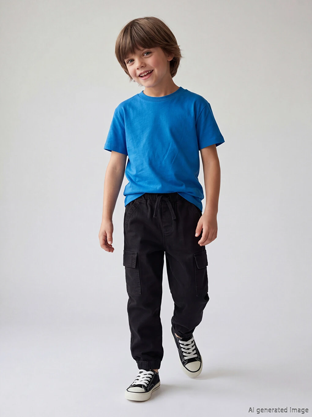 LCW Kids Dečije Cargo Pantalone Sa Elastičnim Strukom