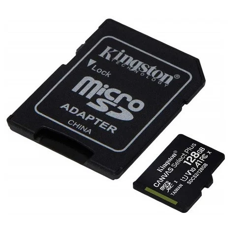 SD memorijska kartica Kingston 128GB sa adapterom