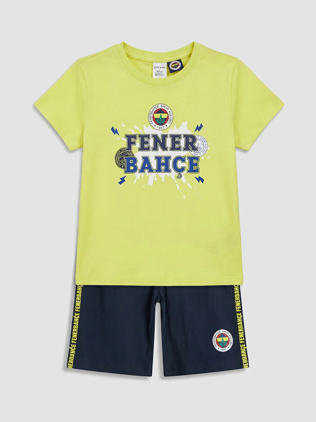 LCW Kids Fenerbahçe Štampani Dečiji Pidžama Komplet