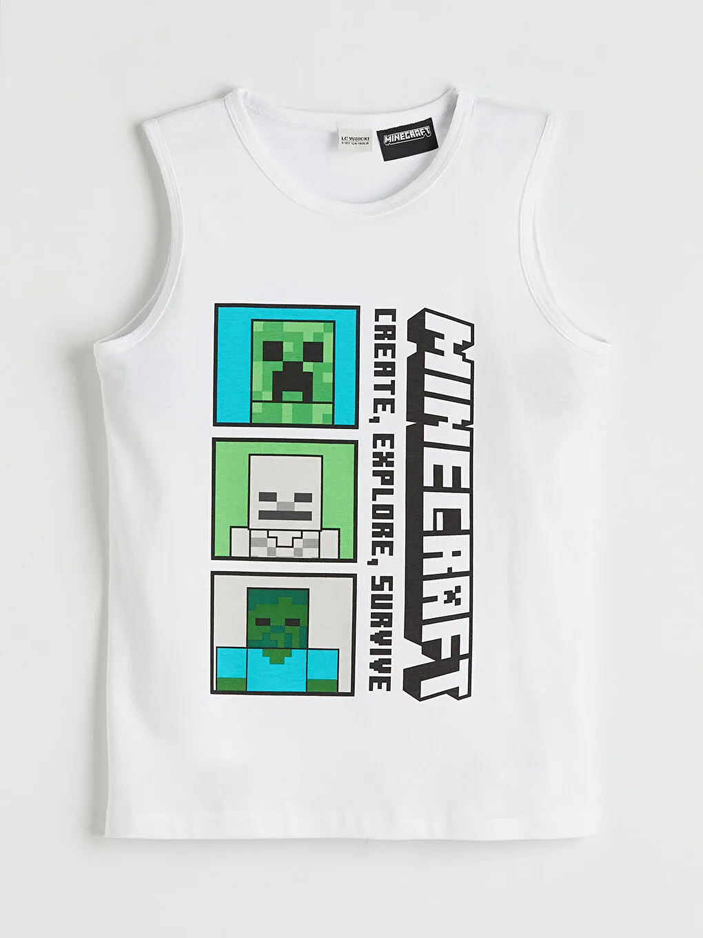 LCW Kids Minecraft Štampani Dečiji Komplet Za Plivanje