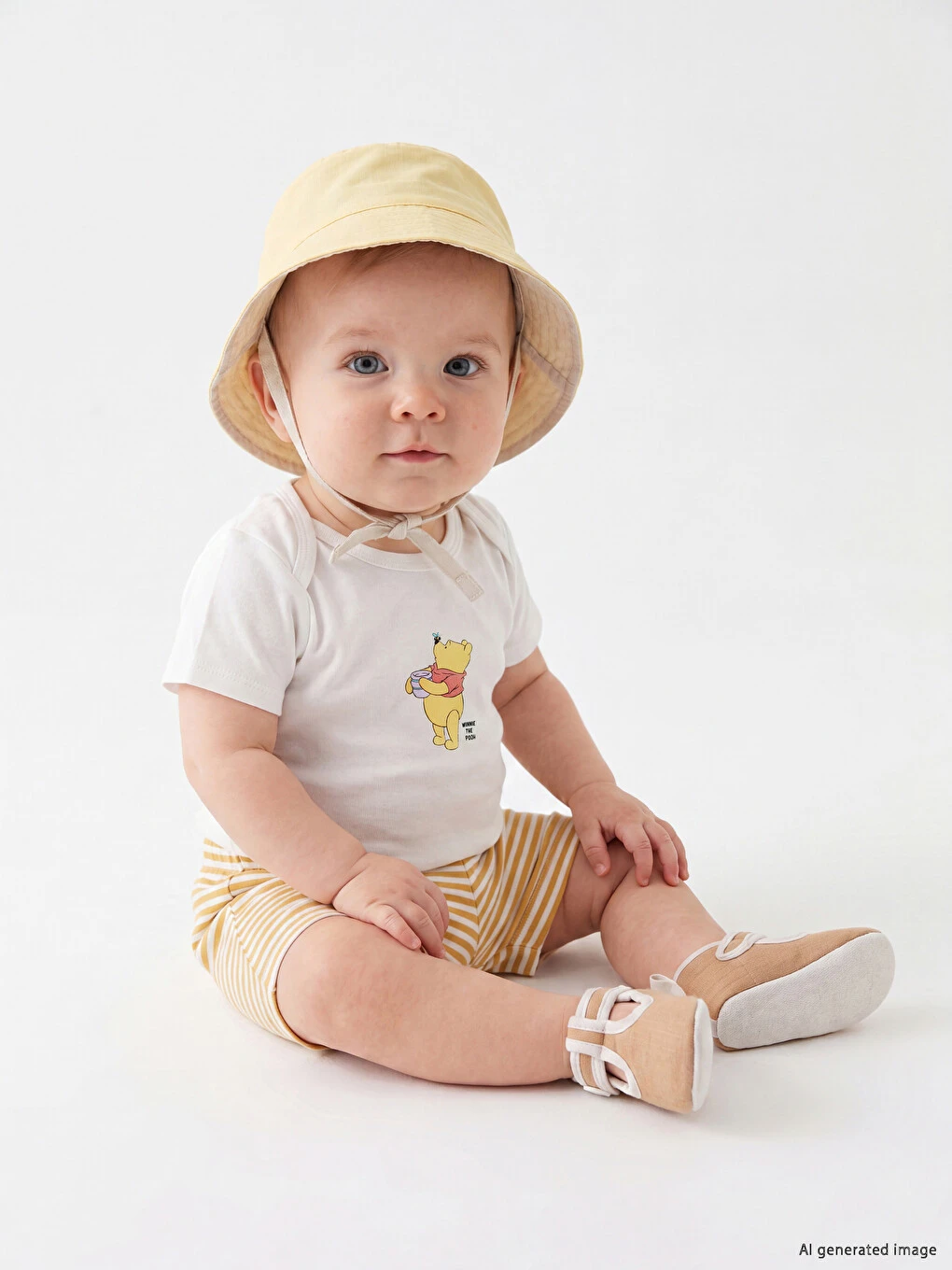 LCW baby Winnie The Pooh Štampani Komplet Za Bebe Dečake