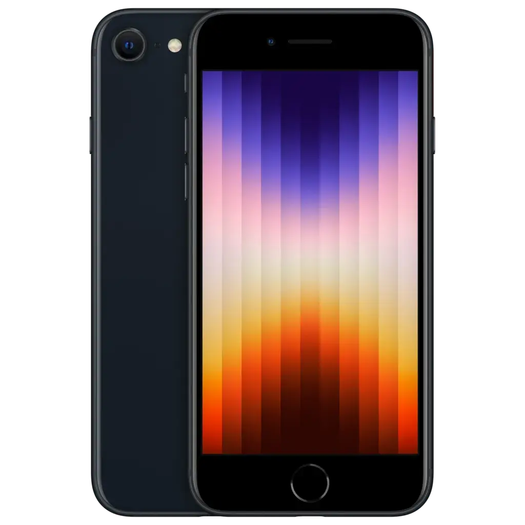 Apple Refabrikovani mobilni telefon iPhone SE 2022, 4/64GB, Crni
