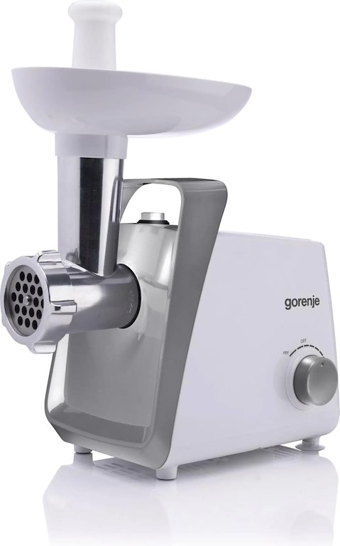 Gorenje mlin za meso MG1601V, 1600V, 2,2 kg/min, bela