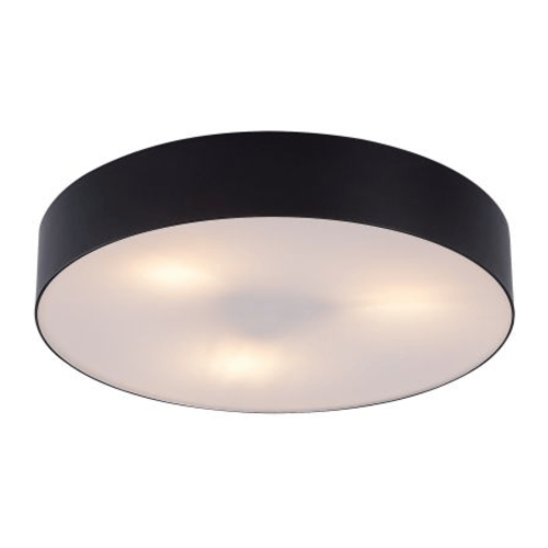 Dolens poljna plaf. LED lampa crna e27 3x9w crna