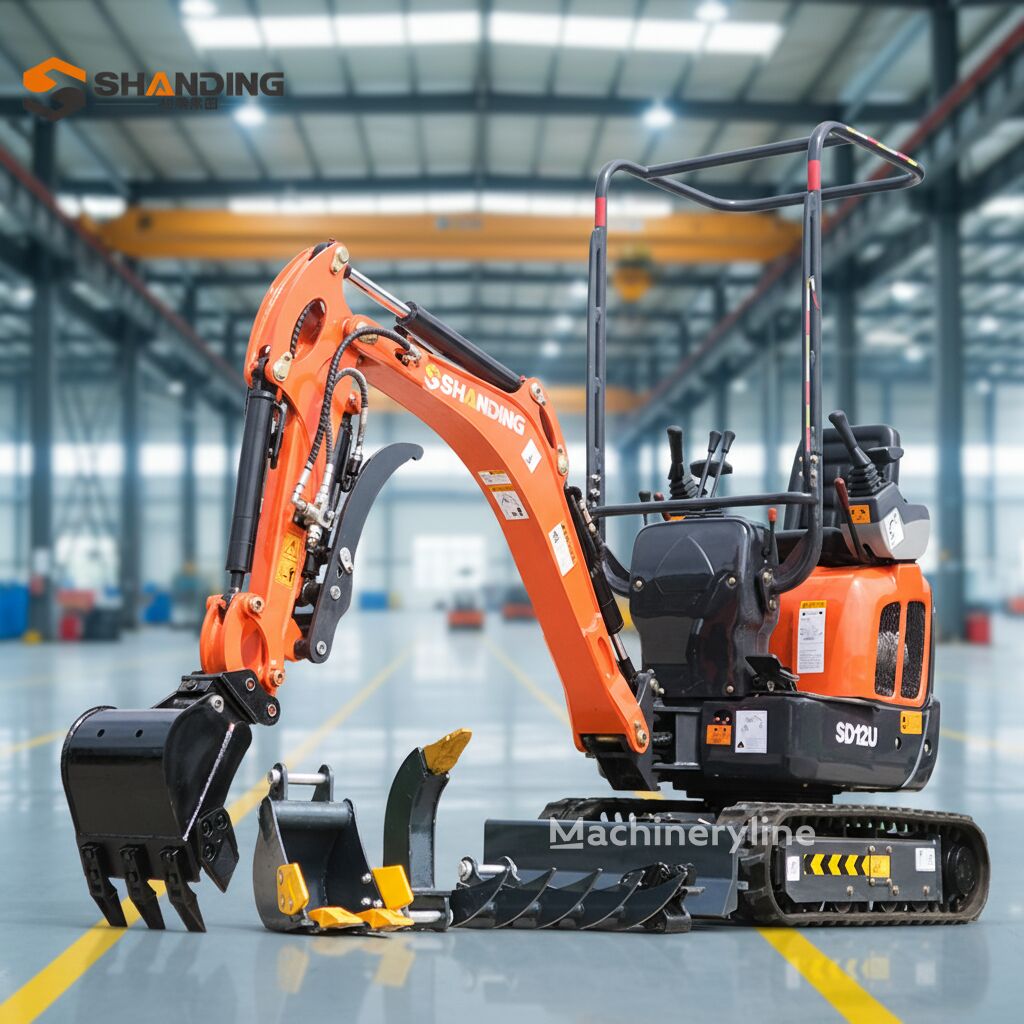Novi Kubota SD12U mini bager