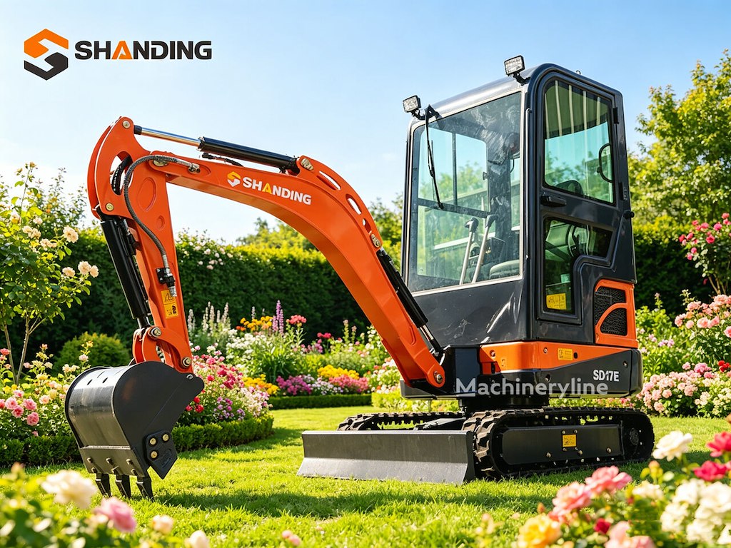 Novi Yanmar SD17E mini bager