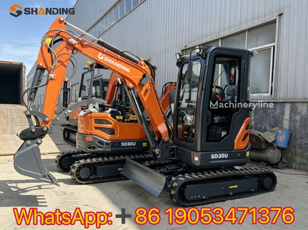 Novi Yanmar SD30U mini bager
