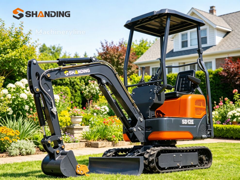 Novi Yanmar SD12E mini bager