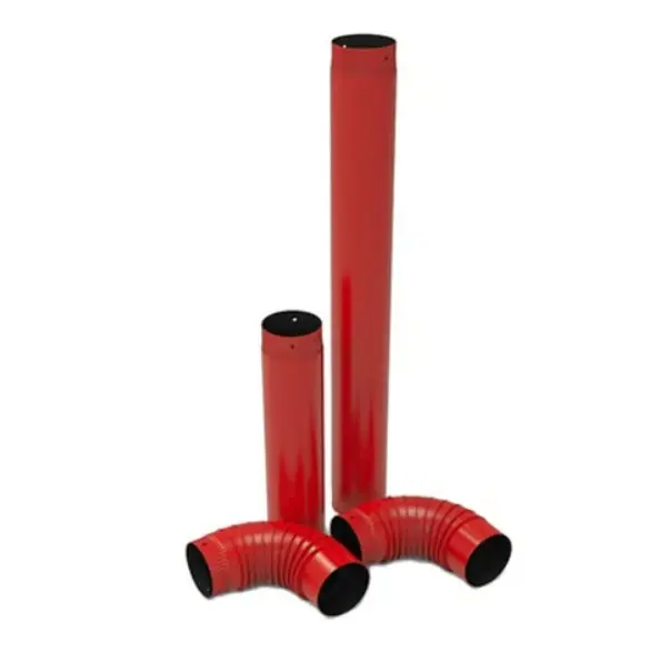 ALFA PLAM Set dimovodnih cevi FI 160 ECV crveni