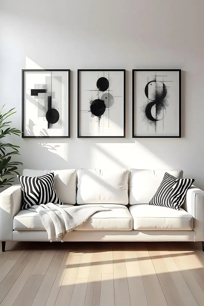 Wallity Dekorativna slika Huhu431, 50x70cm, 3 dela