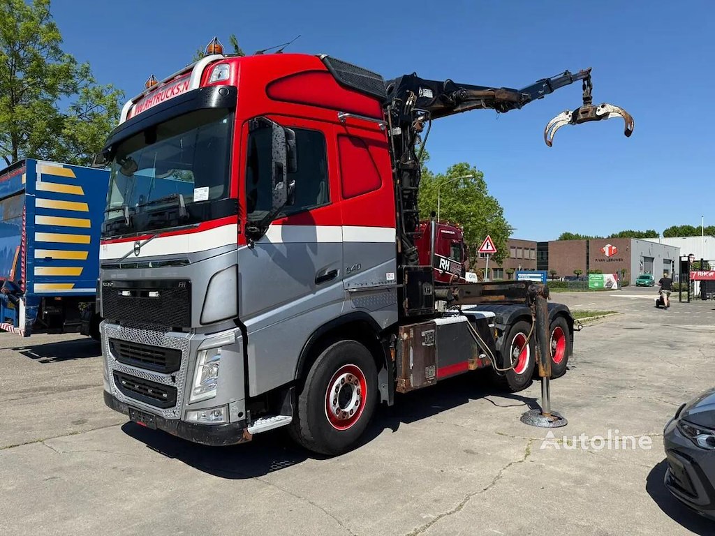 Volvo FH 540 6X4 - EURO 6 + PALFINGER EPSILON S260Z96 tegljač
