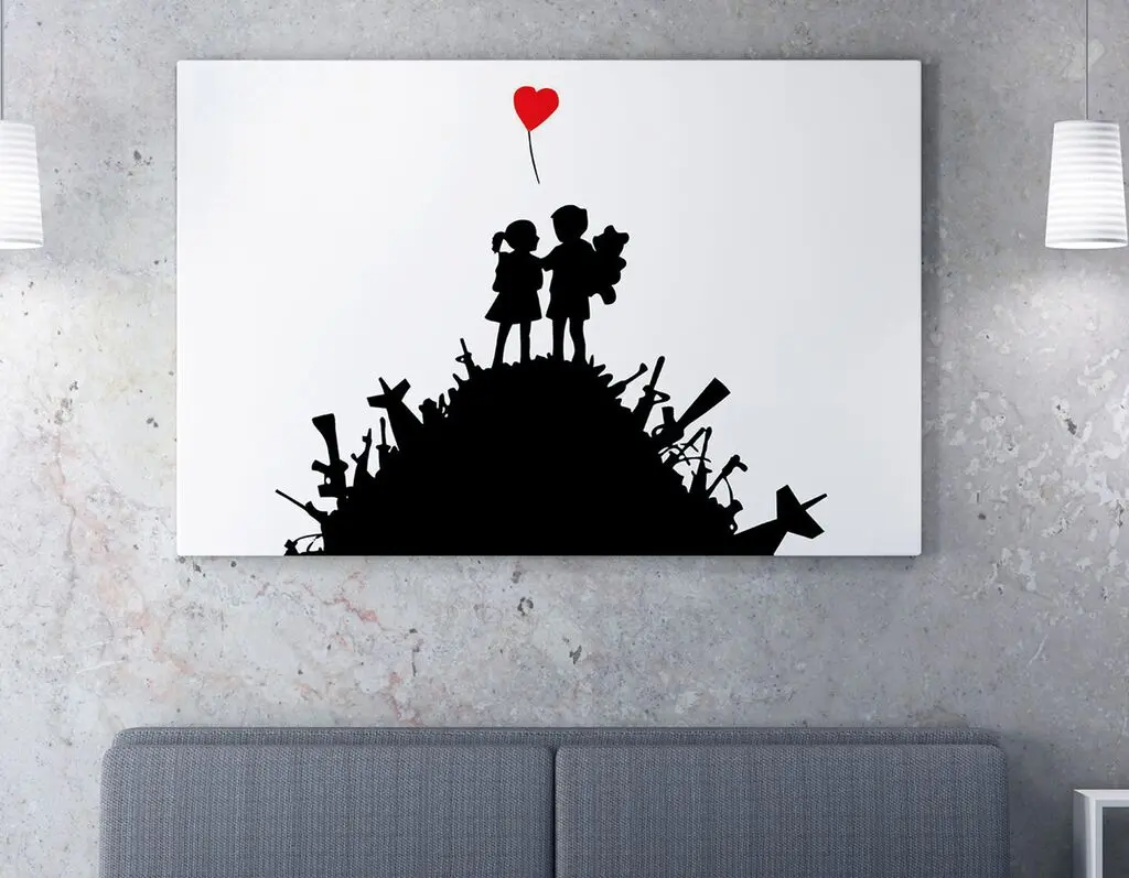 Wallity Slika na platnu 70x100cm