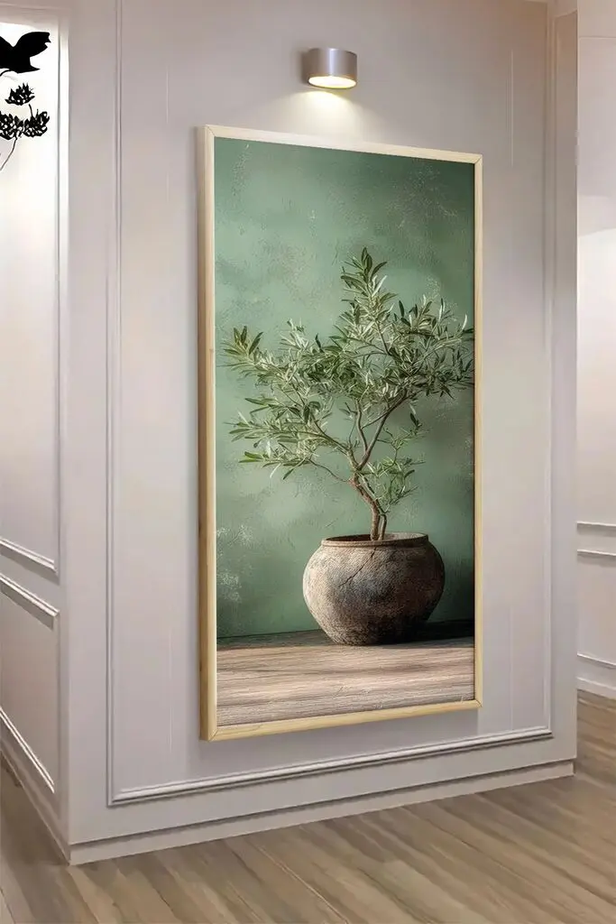 Wallity Dekorativna uramljena slika, 120x50cm, Šarena