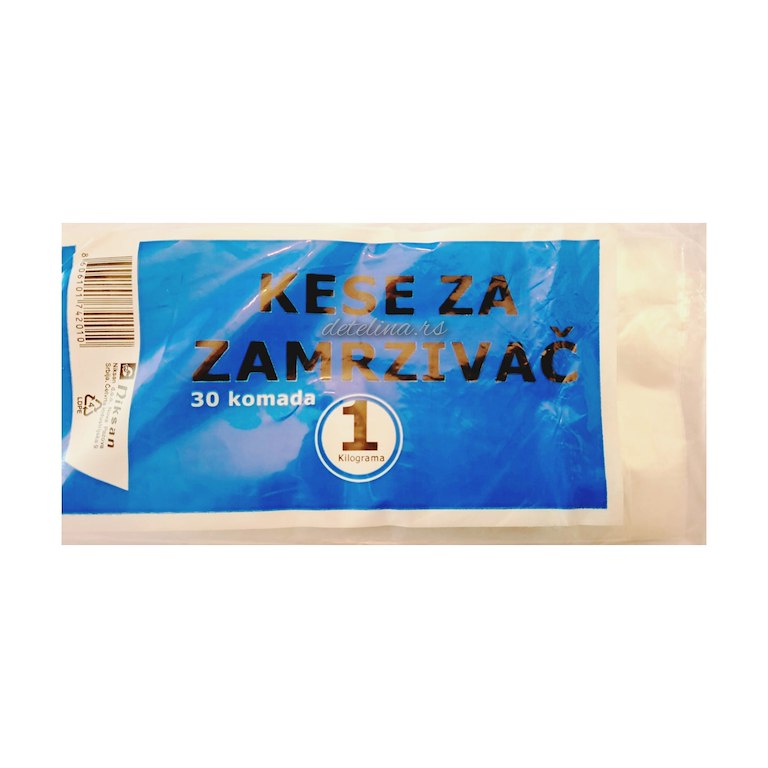 KESE/ VREĆE ZA ZAMRZIVAČ 1kg.