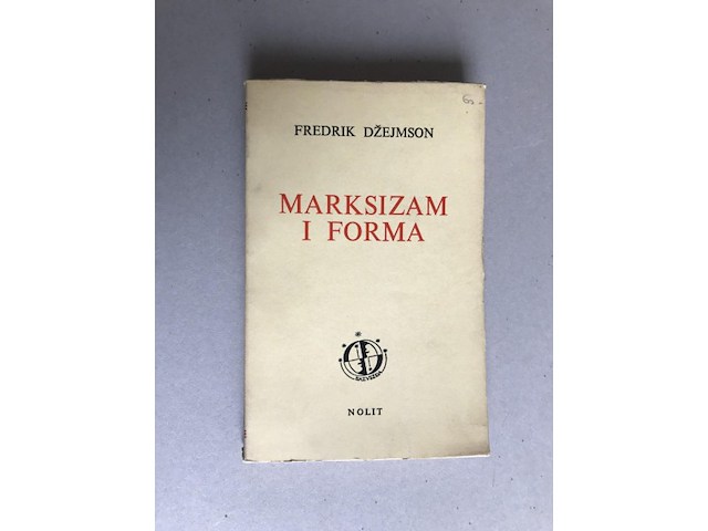Marksizam i forma - Fredrik Džejmson