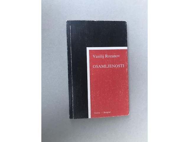 Osamljenosti - Vasilij Rozanov