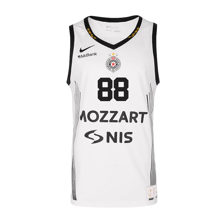 Dečiji dres "KK Partizan 2025/26" T. JONES, beli