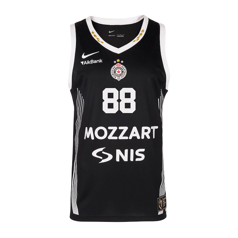 Dečiji dres "KK Partizan 2025/26" T. JONES, crni