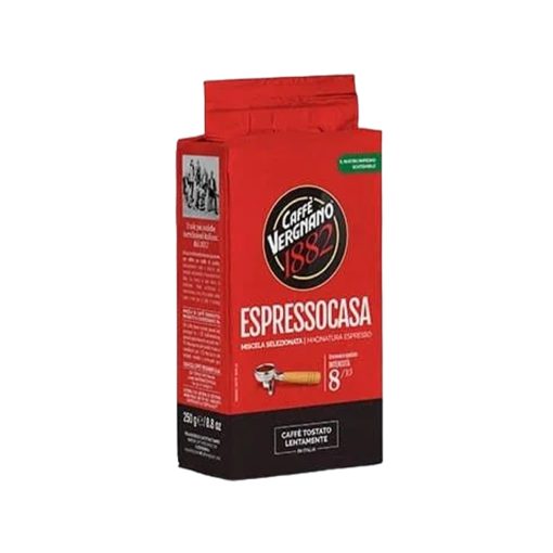 Vergnano ESPRESSOCASA – mlevena kafa 250gr.
