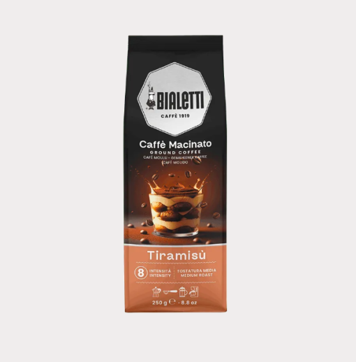 Bialetti – Perfetto Moka TIRAMISU – mlevena kafa 250gr.
