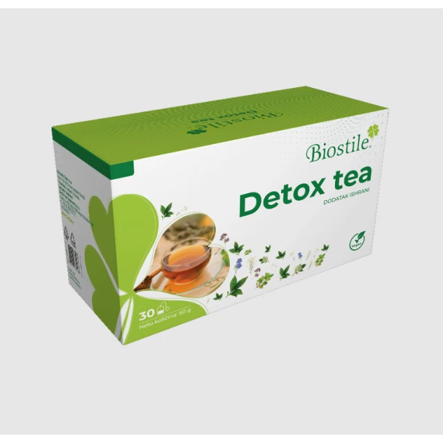BIOSTILE DETOX ČAJ (30 KESICA) – Prirodno čišćenje organizma i ubrzanje metabolizma