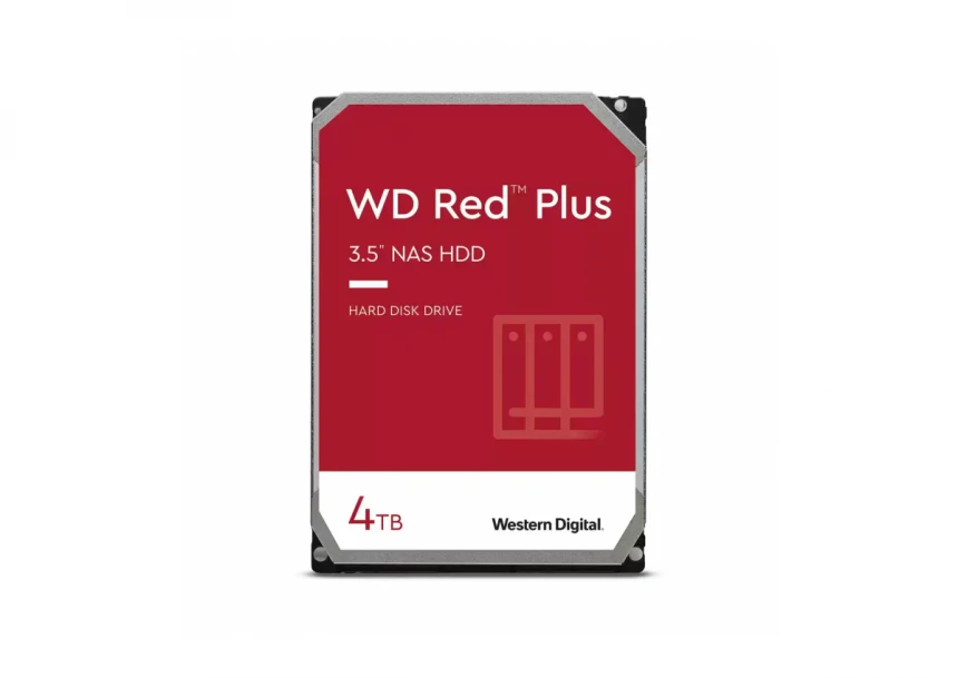 Hard disk 4TB SATA3 Western Digital 256MB WD40EFPX Red Plus