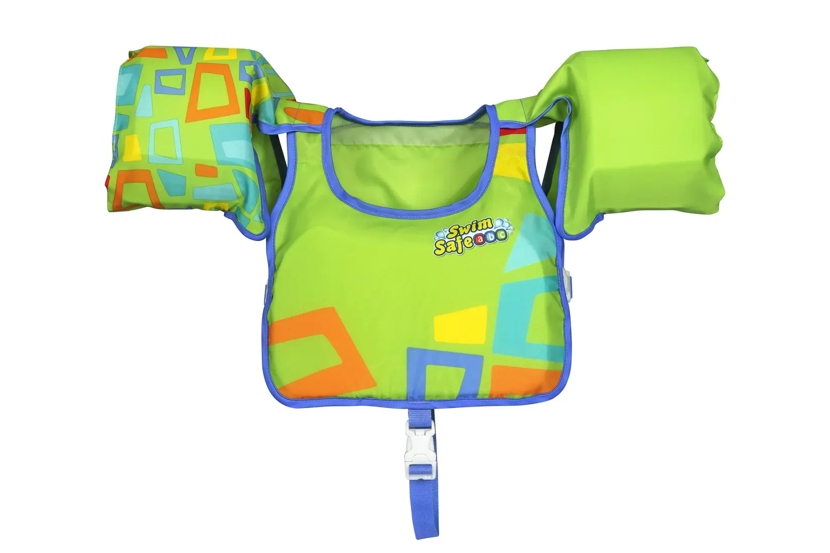 Bestway Dečiji prsluk za plivanje sa rukavima Swim Safe, Zeleni