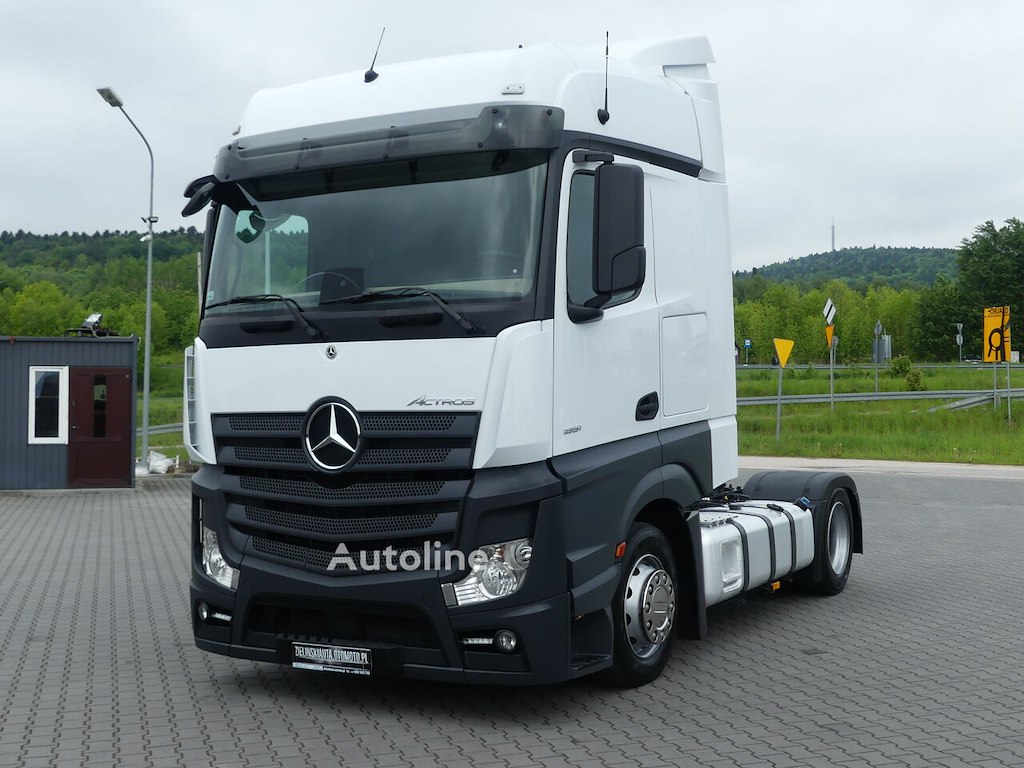 Mercedes-Benz ACTROS 1851 / EURO 6 / LOW DECK / IDEALNY STAN / BIG SPACE / tegljač
