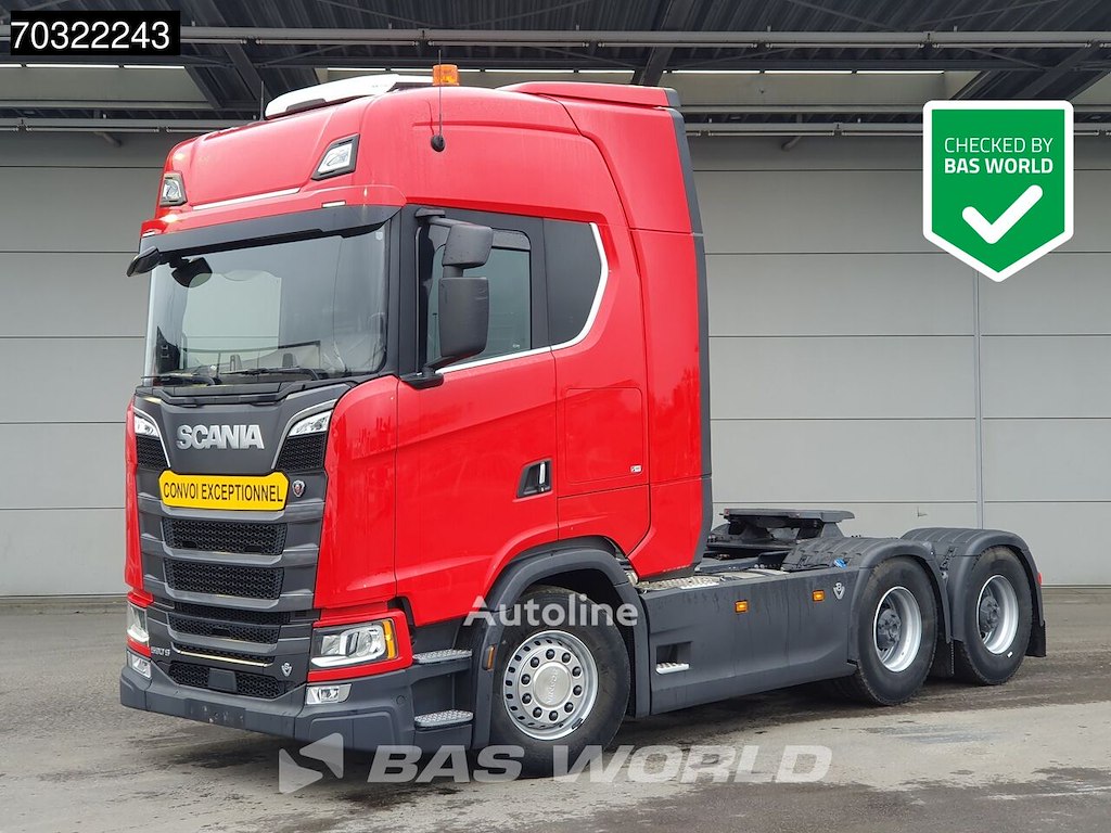 Scania S590 6X4 Retarder 2xTanks Big-Axle ACC Standklima tegljač