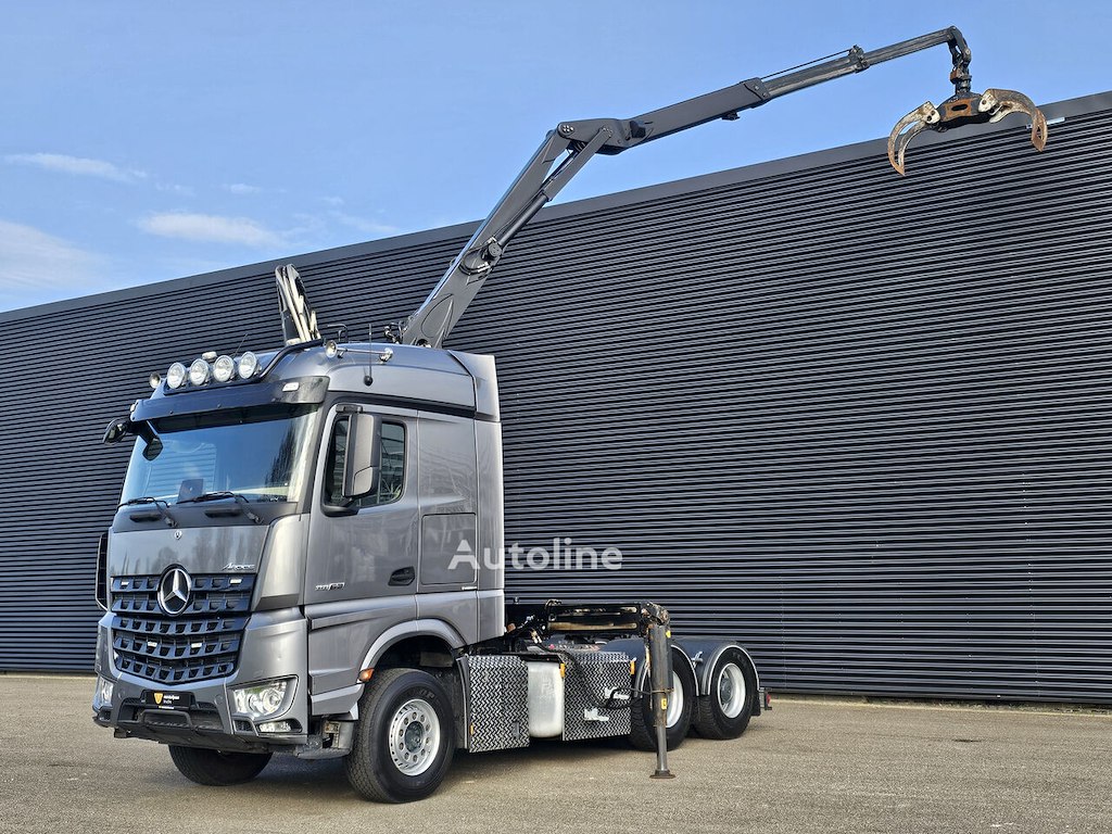Mercedes-Benz AROCS 3363 SL 6x4 / PALFINGER EPSILON CRANE/KRAN / 6x4 tegljač