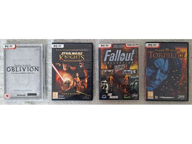 Na prodaju original PC DVD igre – RPG klasici (komplet)